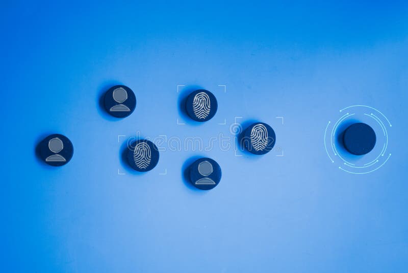 Unlocking Devices With Fingerprint Scan Using Biometrics Security For