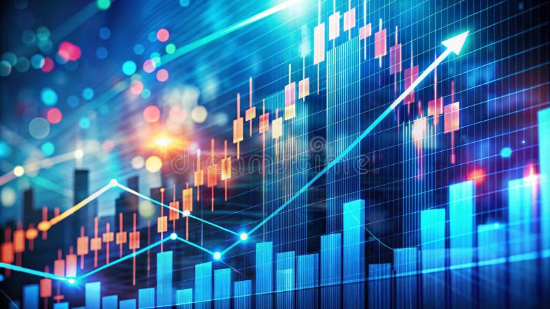 Unlocking Forex Trading Potential a Stunning 3D Double Exposure Chart ...