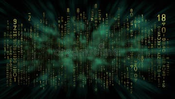 Unlocking the Future Code Numbers Letters Futuristic Stock Illustration ...