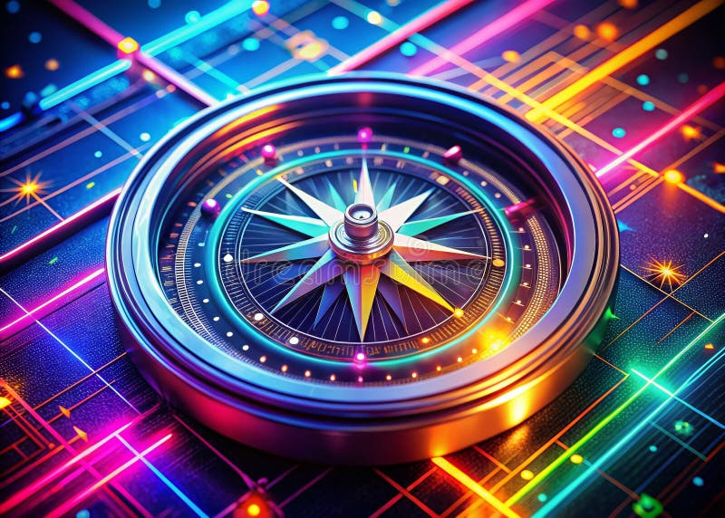 Unlocking the Future a Digital Compass Guides Navigation in the Virtual Landscape of Tomorrow ...