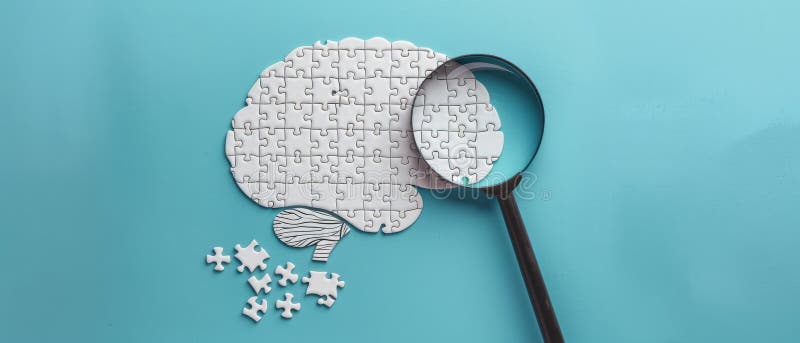 Unlocking the Mind: Solving the Brain Puzzle Piece by Piece Stock ...