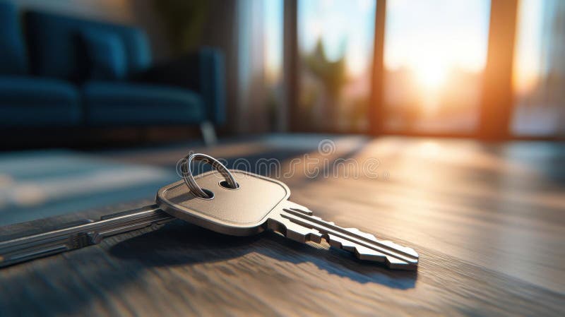 Unlocking New Horizons, a Key To a Brighter Future Stock Illustration ...