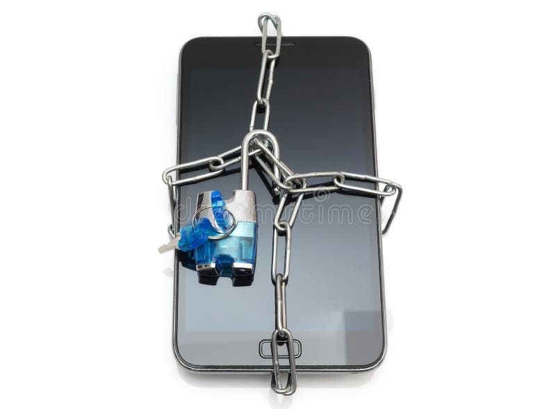 Unlocking phone stock photo. Image of decline, guarded - 36747244
