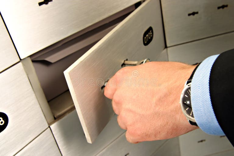 Unlocking safe box stock image. Image of deposit, duotone - 9978339
