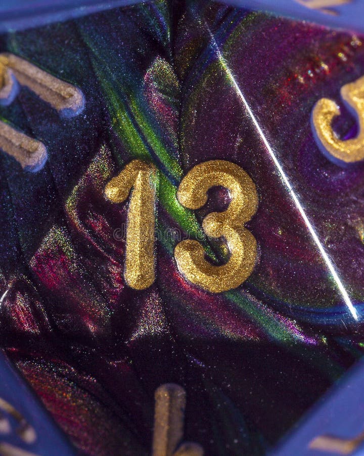 Unlucky Thirteen stock image. Image of luck, texture - 32829421