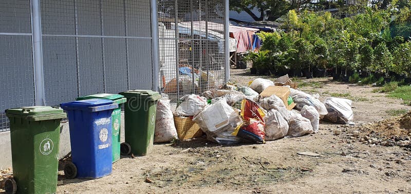 Unmanaged Garbage in Tagbilaran City, Philippines Stock Photo - Image ...