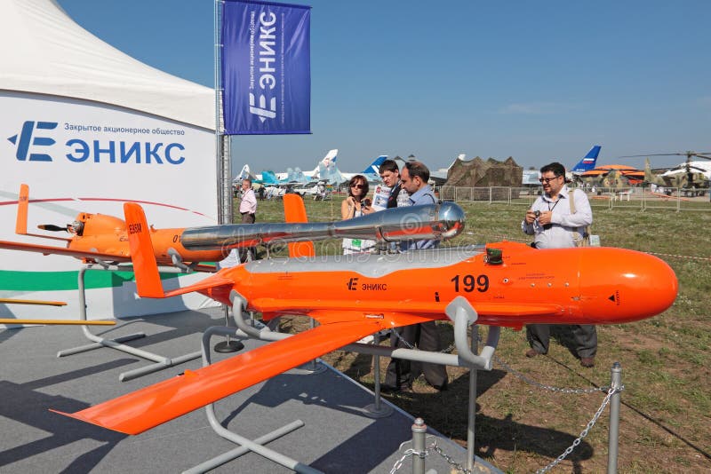 IAI Unmanned Aerial Vehicle at Singapore Airshow Editorial Image ...