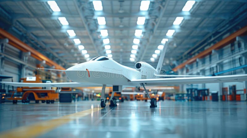 Unmanned Aerial Vehicle. Workshop for the Production of Combat Drones ...