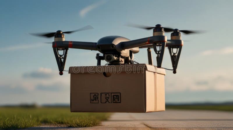 Unmanned Aircraft System (UAS) Quadcopter Drone for Carrying Package ... Unmanned Aircraft System (UAS) Quadcopter Drone for Carrying Package ...