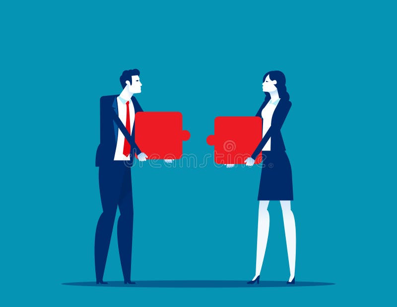 Lack of Teamwork stock illustration. Illustration of cartoon - 36996553