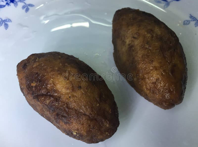 Unnakkai Kerala snacks stock photo. Image of tuber, prepared - 94159556