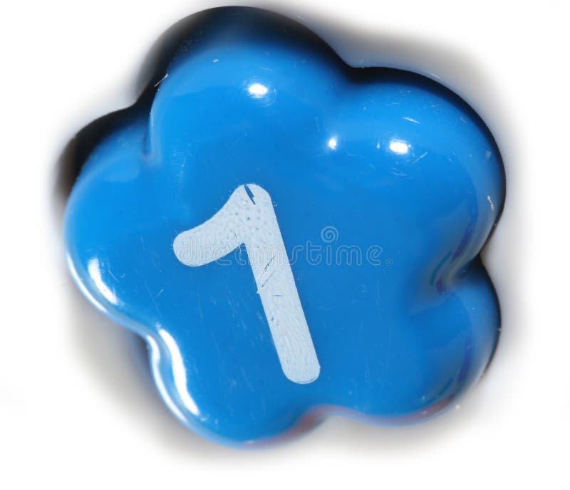 Uno imagen de archivo. Imagen de azul, blanco, juguete - 524623