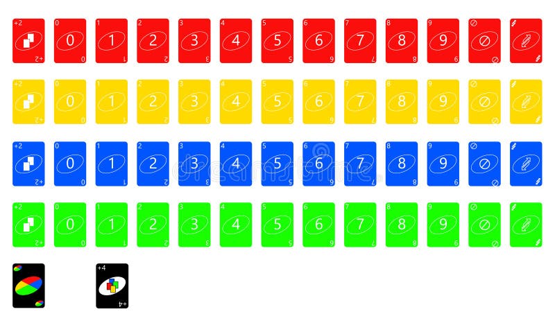 Uno Cards Stock Illustrations – 234 Uno Cards Stock Illustrations ...