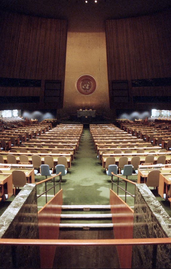 UN-Generalversammlung 1991 redaktionelles stockfotografie. Bild von ...