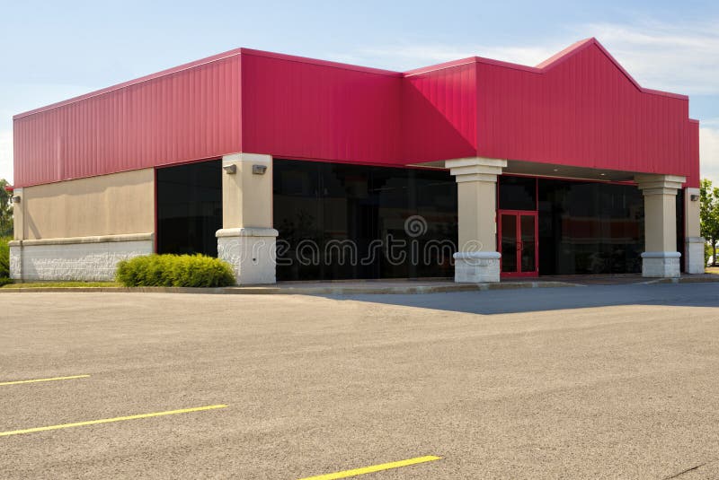 Unoccupied Generic Front Side of Store, Business or Professional Office ...