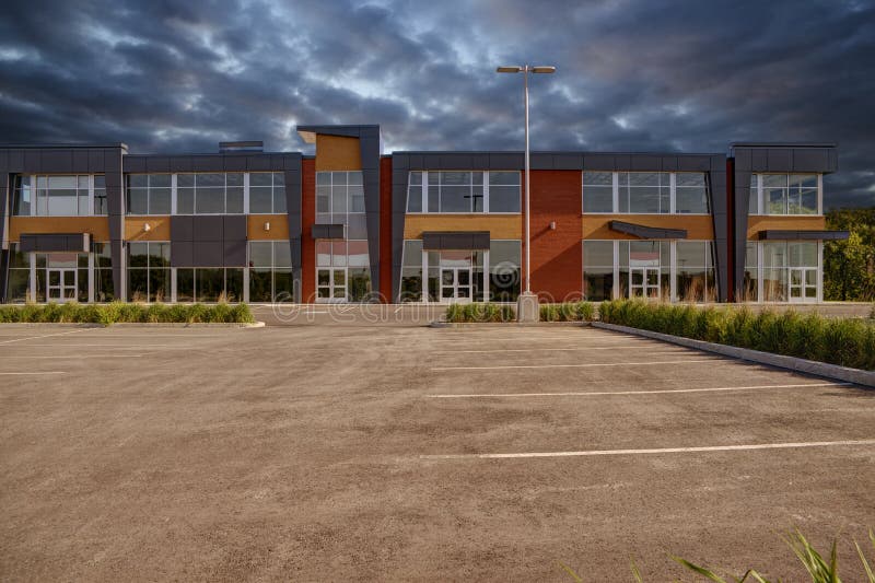 Unoccupied Generic Store Front Stock Photo - Image of shopping ...