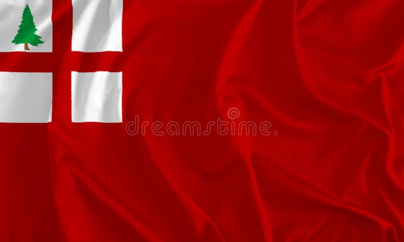 Flag of New England Background Stock Illustration - Illustration of ...