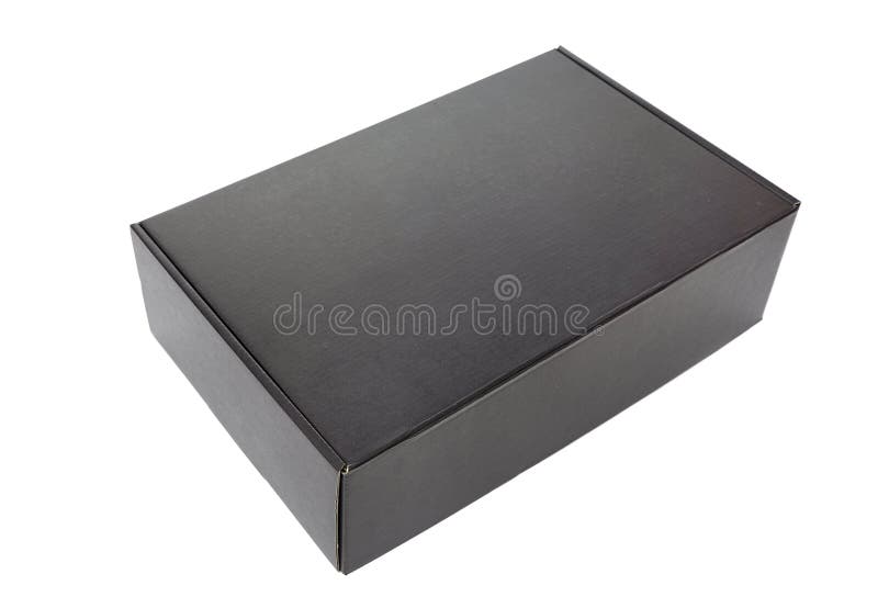 Unopend Black Cardboard Box Stock Photos - Free & Royalty-Free Stock ...