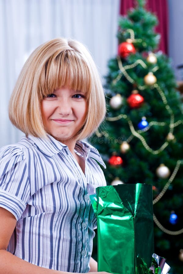 Unpack gifts stock image. Image of childhood, cheering - 7521759