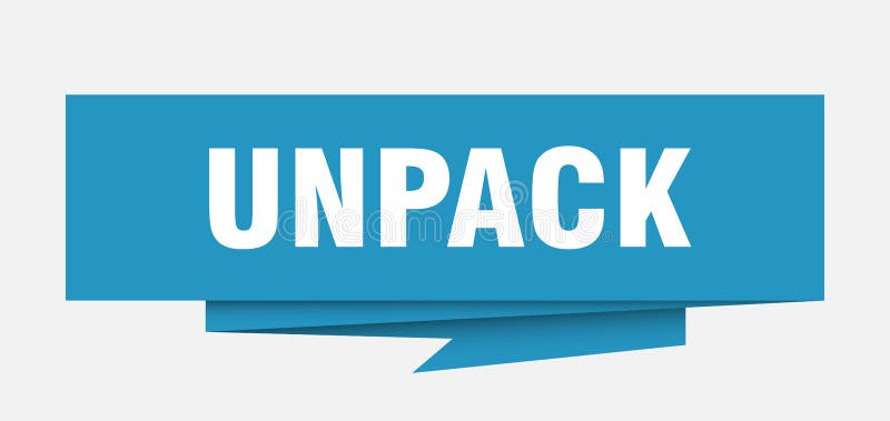 Unpack Sign Stock Illustrations – 796 Unpack Sign Stock Illustrations ...