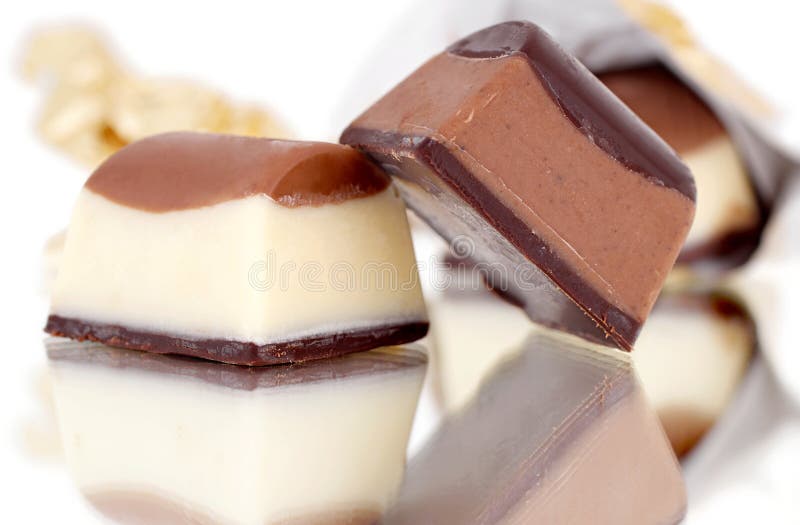 Unpacked Chocolate Candies. Stock Image - Image of food, enjoy: 109131661