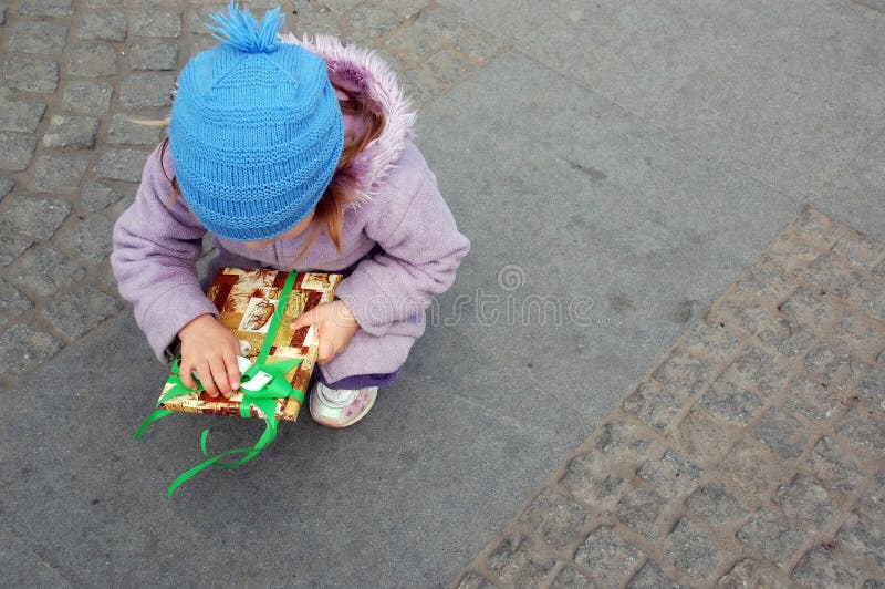 Unpacking a gift stock image. Image of unpacking, love - 4610111