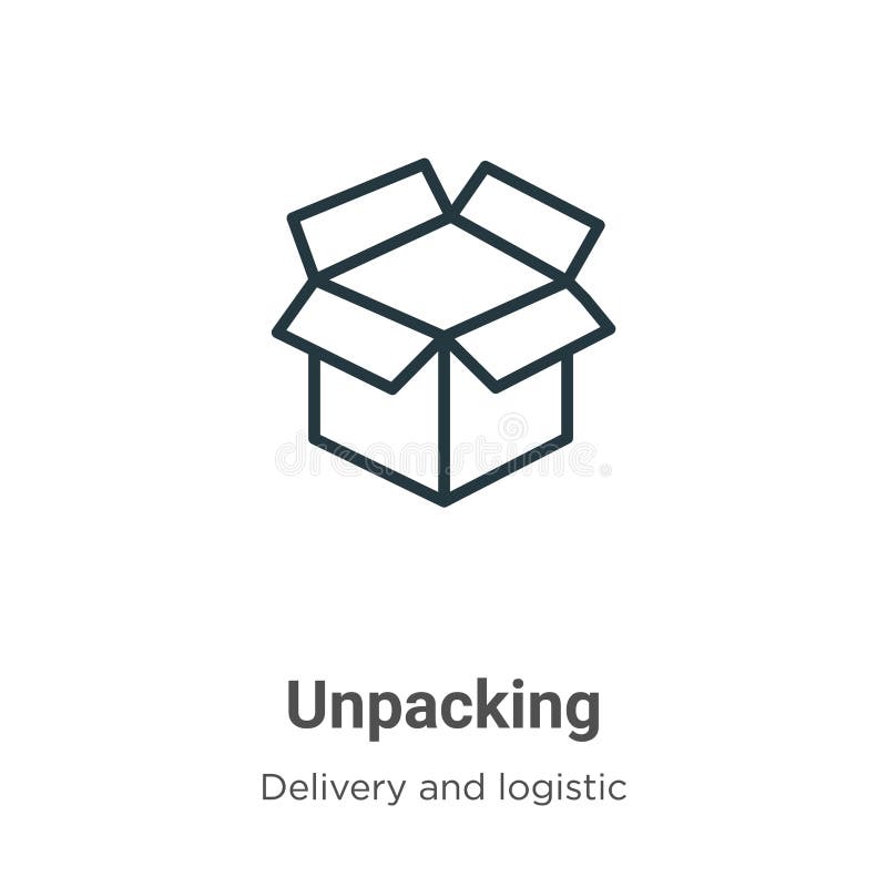 Unpacking Outline Stock Illustrations – 973 Unpacking Outline Stock ...