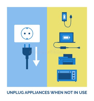 Unplug Power Computer Stock Illustrations – 123 Unplug Power Computer ...