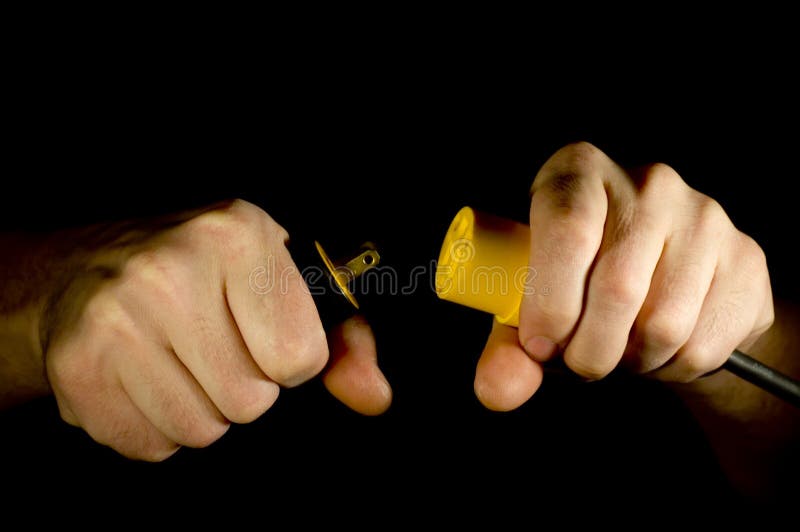 Unplugged stock image. Image of dangerous, electric, europe - 1014145