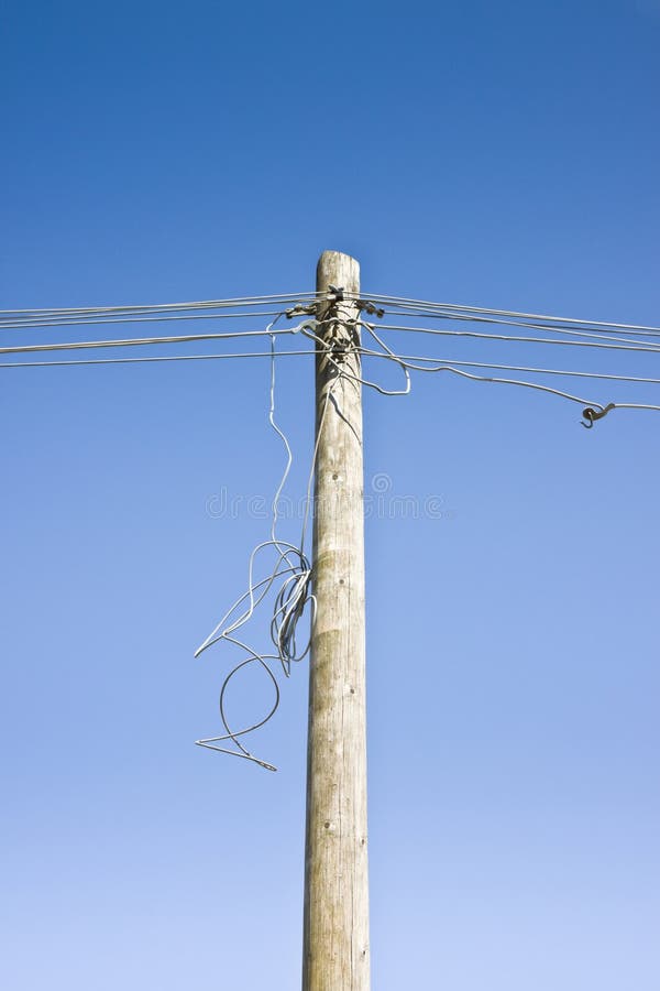 Unplugged electrical cable stock image. Image of disconnection - 56240321