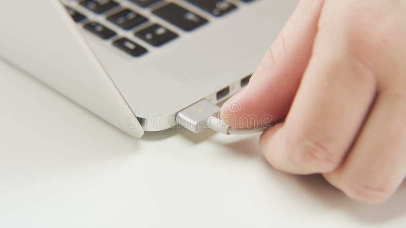 Unplugging a Cable from a Computer Stock Footage - Video of digital ...