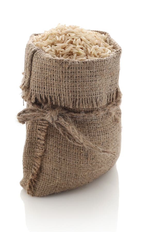 Unpolierter Reis stockfoto. Bild von organisch, reis - 39369846