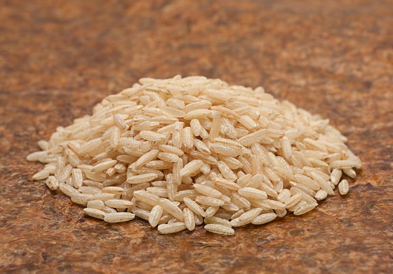 Unpolished rice seed stock photo. Image of seed, cuisine - 52220616