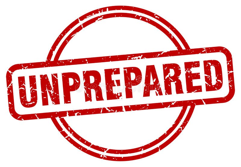 Unprepared stamp stock vector. Illustration of grunge - 124946947