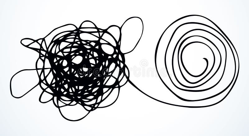 Unravel String Stock Illustrations – 129 Unravel String Stock ...