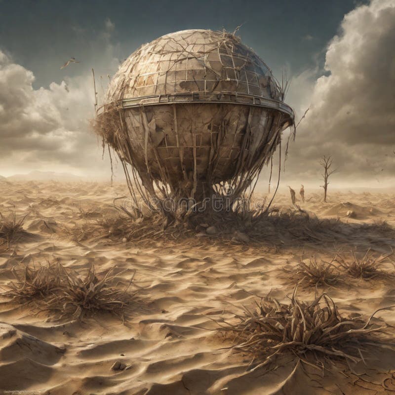 Unraveling Earth S Climate Crisis a View from Above Stock Image - Image ...