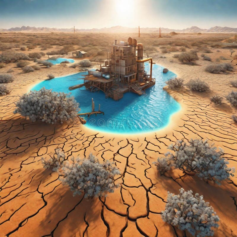 Unraveling Earth S Climate Crisis a View from Above Stock Image - Image ...