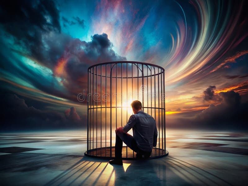 Unraveling the Trapped Mind Exploring the Dark Cage of Negative ...