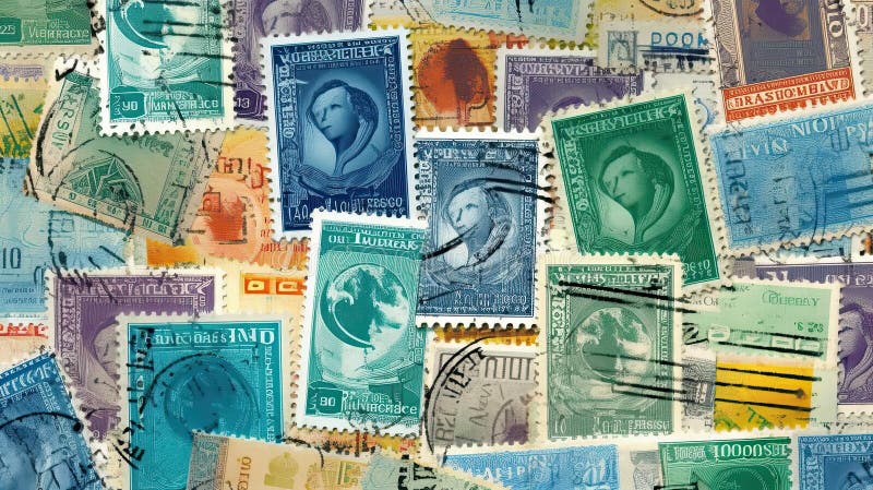 Postage Stamps Different Countries Stock Illustrations – 91 Postage ...