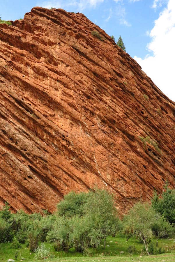 It is Unrealistic Colorful Rocks in the Mountains Stock Photo - Image ...