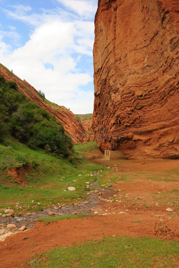 It is Unrealistic Colorful Rocks in the Mountains Stock Image - Image ...