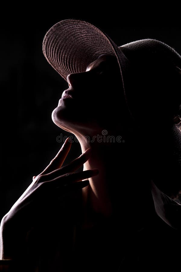 Unrecognizable face stock photo. Image of adult, black - 65551752