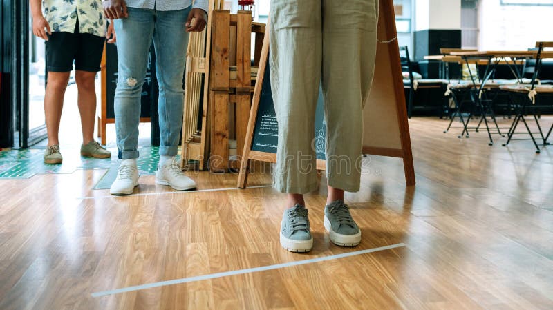 Queuing stock photo. Image of stand, grey, paper, crane - 3878442