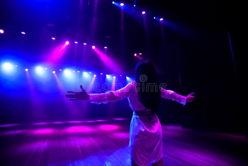 156 Singer Stage Back View Stock Photos - Free & Royalty-Free Stock ...