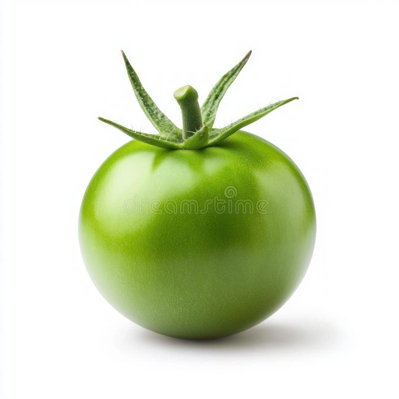 Unripe Green Tomato stock photo. Image of healthy, botany - 367335280