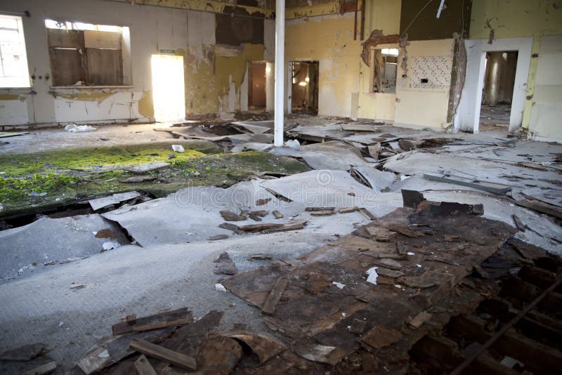 Unsafe floor stock image. Image of creepy, hall, calm - 24218083