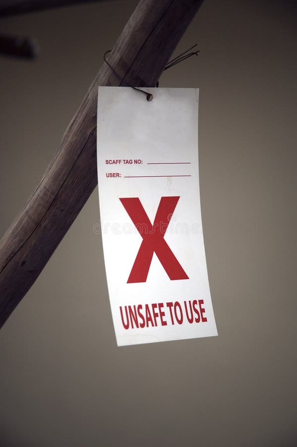 Unsafe to Use stock photo. Image of construction, service - 682104