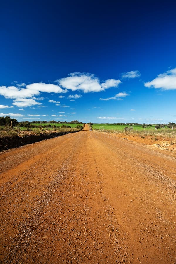 Unsealed Road in the Outback of Western Australia Stock Photo - Image ...