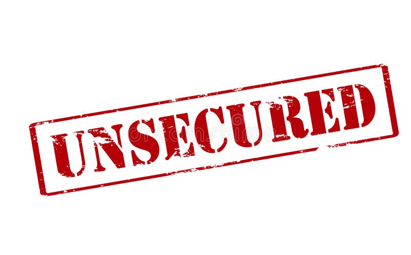 Unsecured stock illustration. Illustration of unsecured - 92070319