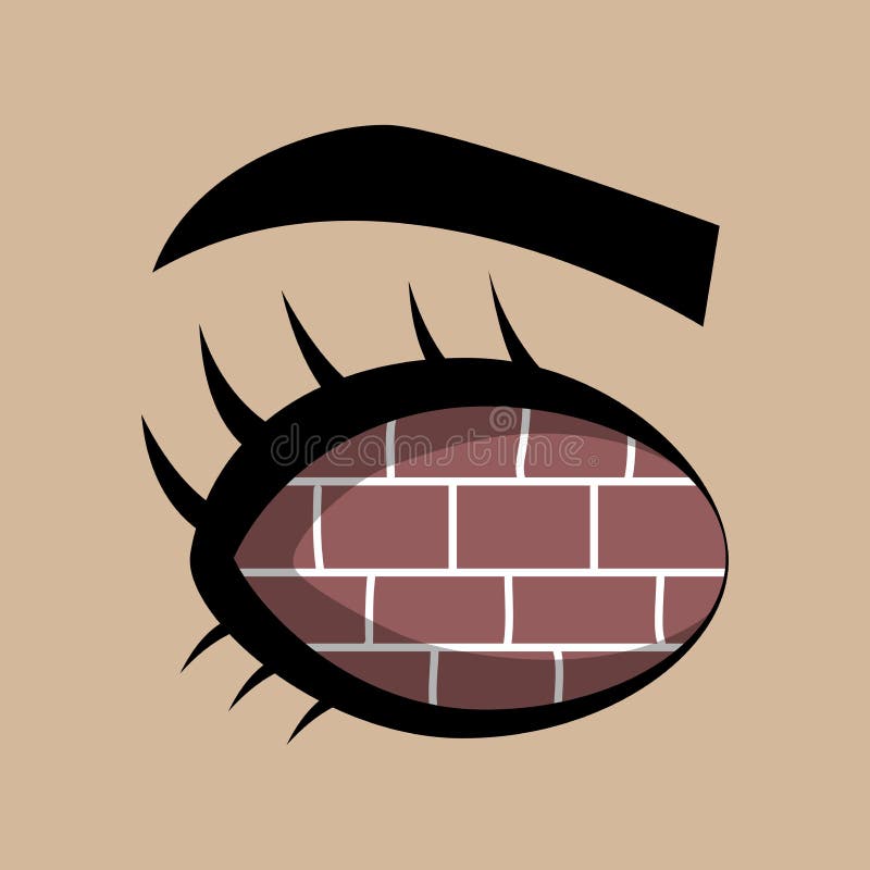 Unseen Icon Vector from Miscellaneous Concept Stock Illustration ...